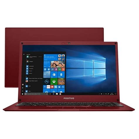 Notebook Positivo Q464B Motion Plus Red X5 Z8350 RAM