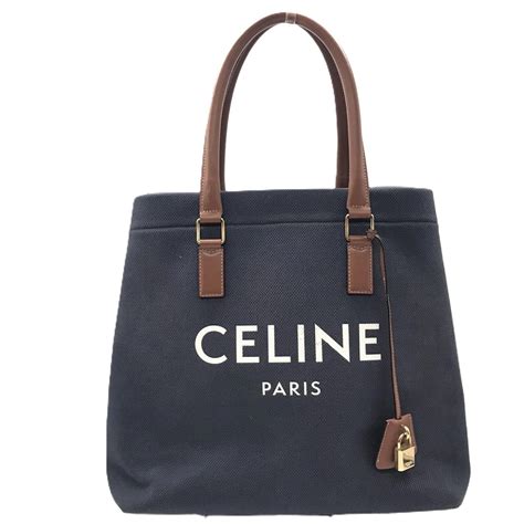 Céline Celine Horizontal Cabas Print Tote Bag Sold Joli Closet