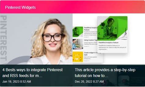Best Practices Pinterest Widget To Boost Engagement FeedWind
