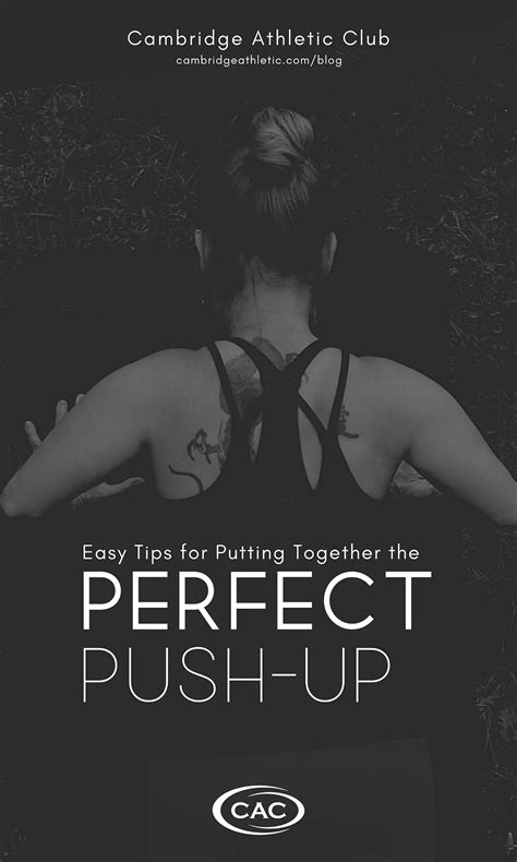 Easy Tips For The Perfect Push Up