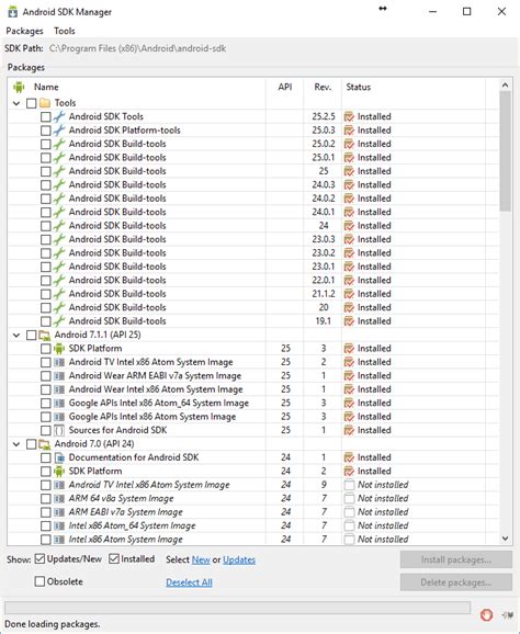 Android Visual Studio 2015 Required Packages Are Missing Stack Overflow
