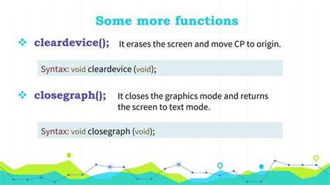 Turbo C Graphics And Mouse Programming Pptx