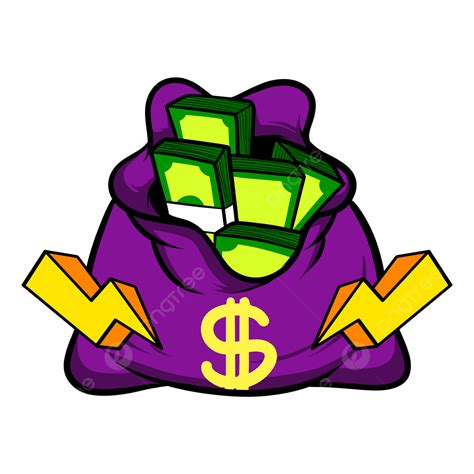 Top 103 Money Bag Cartoon Png