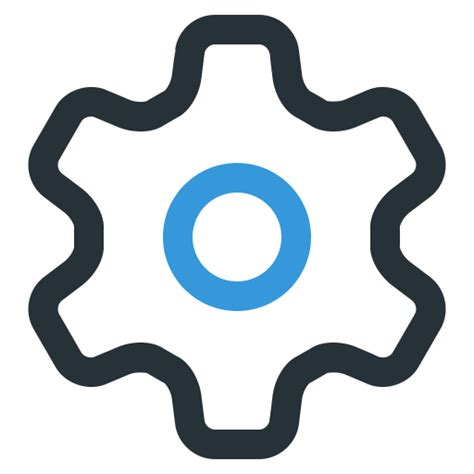 Cogwheel Generic Outline Color Icon