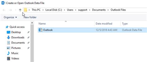 How To Open A PST File In Outlook