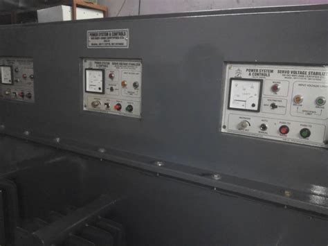 Three Phase Servo Stabilizer At ₹ 175000piece 3 Phase Automatic