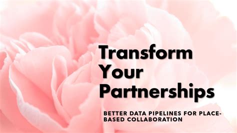 How Better Data Pipelines Can Transform Place Based Partnerships