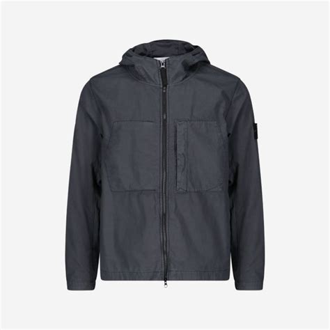스톤 아일랜드 43310 수피마 코튼 후드 자켓 다크 그레이 23ss Stone Island Kream
