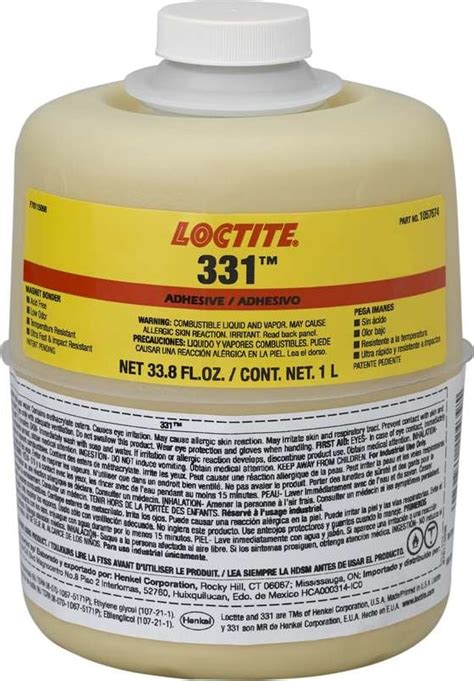 Loctite 1057674 Aa 331 Medium Viscosity Modified Acrylic Adhesive