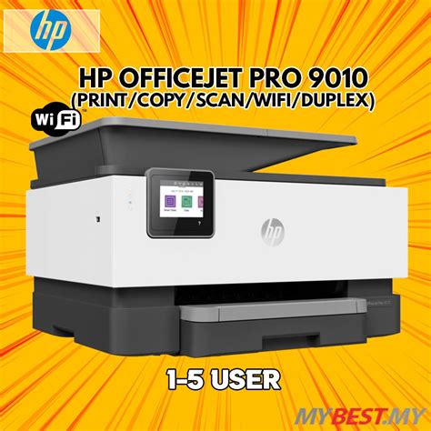 HP Officejet Pro 9010 All In One Printer Shopee Malaysia