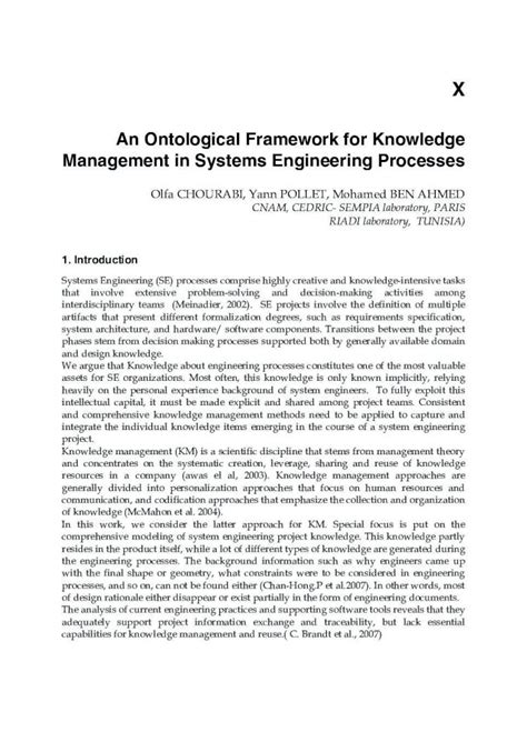 pdf an ontological framework for knowledge management in cedric