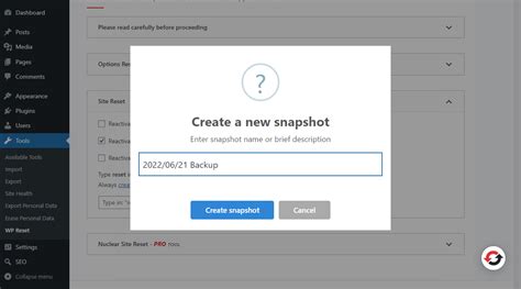 how to reset a wordpress website with the wp reset plugin in 2025