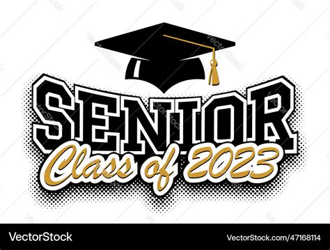 High School Graduate Class Royalty Free Vector Image