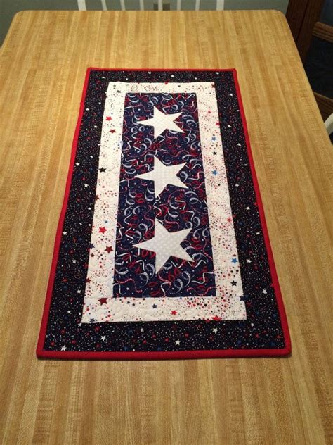 Patriotic Table Runner Pattern