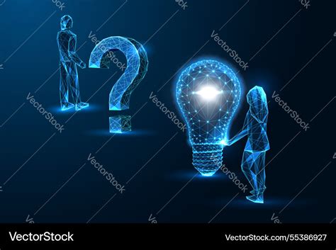 Problem Solving Creative Thinking Concept Vector Image