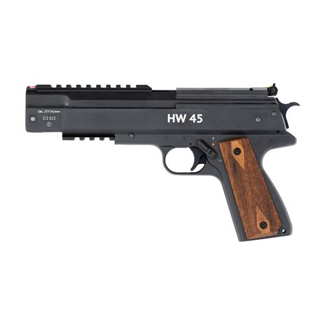Weihrauch Hw45 Tactical Over Leaver Spring Air Pistol Vector Air