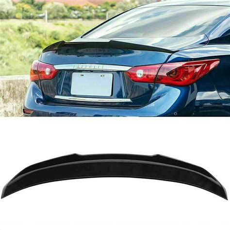 Ninte Rear Trunk Wing Spoiler For 2014 2023 Infiniti Q50 Psm Style