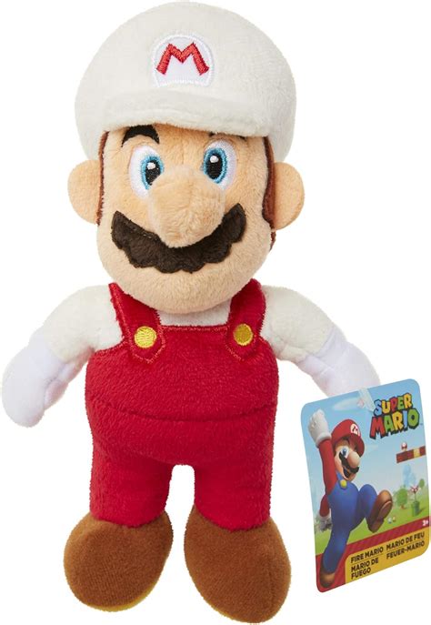Super Mario Fire Mario 75 Inch Plush Everything Else