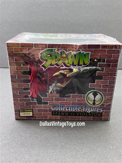 1994 Spawn Collectible Figures Spawn Vs Violator Box Number 14669