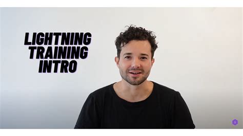 Lightning Training Intro Lightning Ai