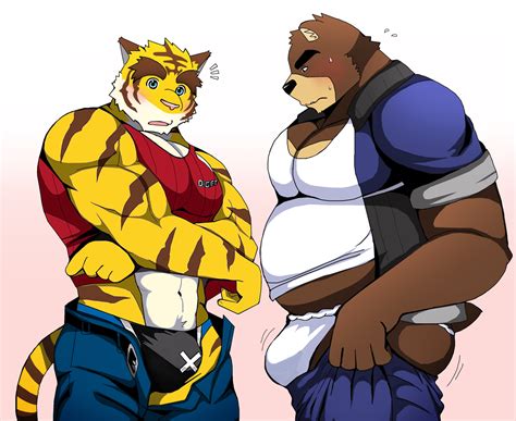 Torahiko Oshima And Juuichi Mikazuki Morenatsu Drawn By Mouhu