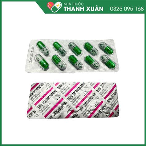 Terpin Dextromethorphan Chữa Ho Long đờm ở Người Lớn Và Trẻ Nhỏ