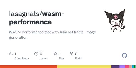 Github Lasagnatswasm Performance Wasm Performance Test With Julia