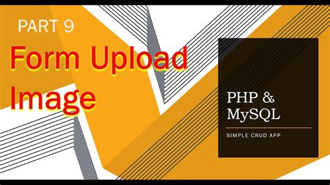 How To Upload Image File Using Php Php Project Youtube