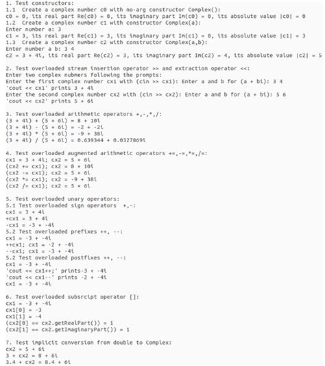 Solved 1objectives A Practice Operator Overloading With