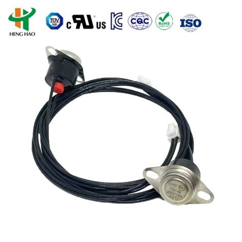 Manual Reset Thermal Cutoff Switch Water Dispenser Ksd301 Manual Reset Temperature Sensor