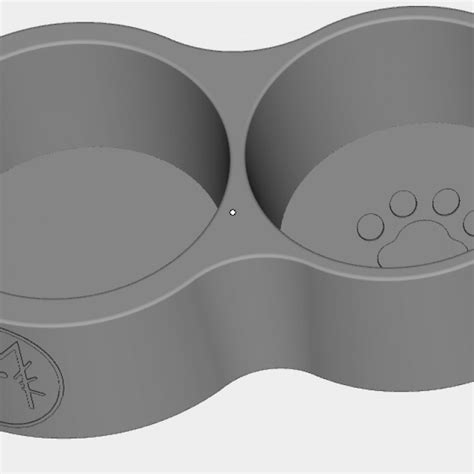 3d Printable Cat Bowl By Rico