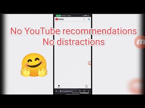 Turn Off YouTube Recommendations Use YouTube Without Distraction On Mobile YouTube