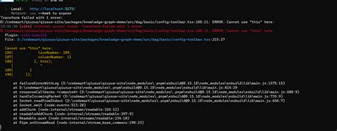 DAG的demo报错 Cannot use this here Issue antvis XFlow GitHub