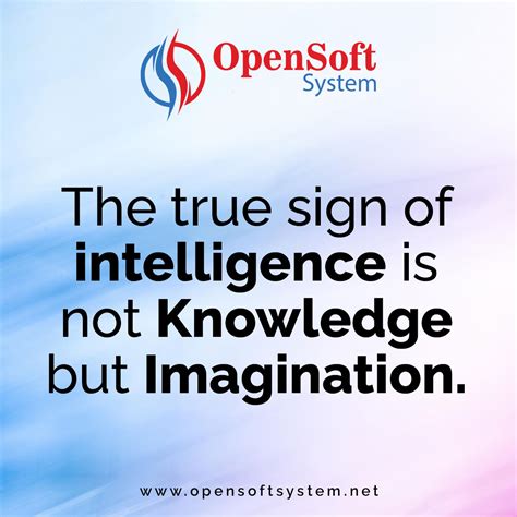 Opensoft System The True Sign Of Intelligence Is Not Facebook