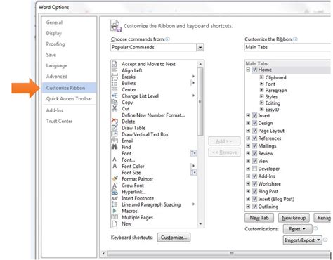 Export Import Ribbon And Quick Access Toolbar In MS Office The Tech Factors
