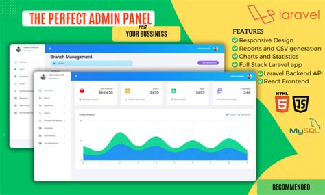 Develop Admin Panel Portal Or Dashboard Using Laravel By Isururaveen20