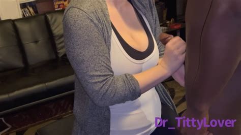 Handjob C On Cleavage Drtittylover Clips Sale