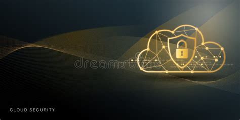 Cloud Security Concept Stock Illustration Illustration Of Thieving 263068358