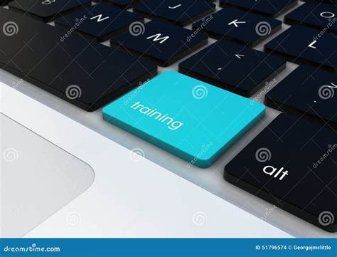 Training Button Stock Illustration Illustration Of Learn 51796574
