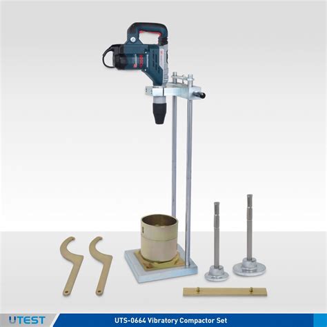 Vibratory Compaction Compaction Of Soil Utest Material Testing