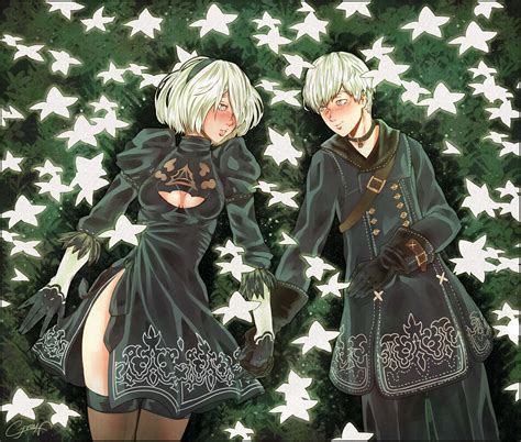 ArtStation - 2B and 9S