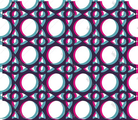 삼색 기하학적 패턴 벡터 Ai Eps Uidownload