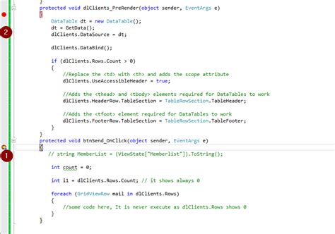 gridview row count always 0 how to solve stack overflow
