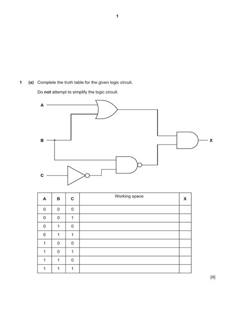 Chapter 10 Boolean Logic Logic Gates And Truthtablestudentcopy 1