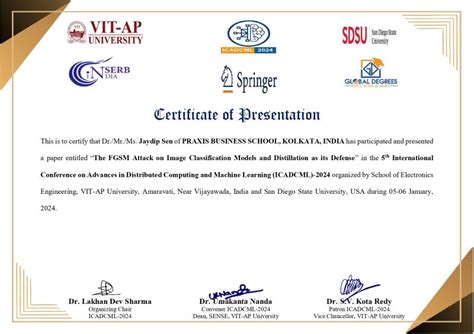 paper on fgsm attack on cnn models jaydip sen posted on the topic linkedin