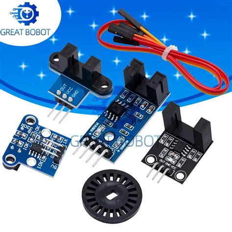Photoelectric Beam Speed Sensor Module 3 3v 5v Slot Type Optocoupler Tacho Generator Counter For