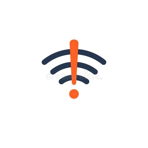 Wifi Bad Connection Problem Icon Lost Network Wifi Error Internet