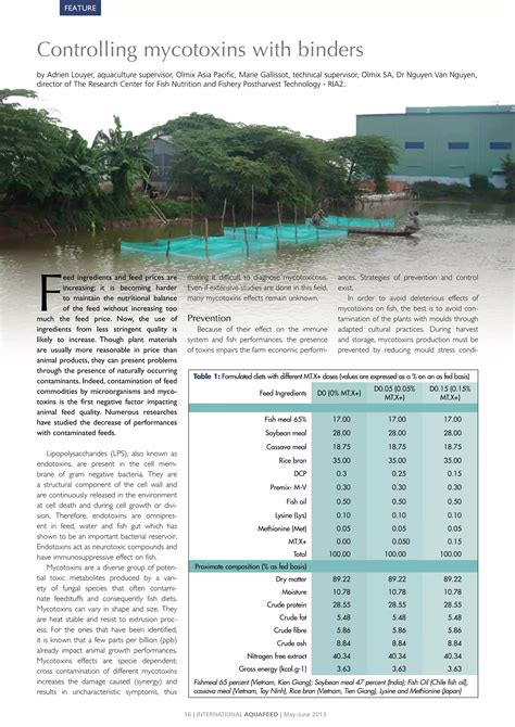 Controlling Mycotoxins With Binders Pdf