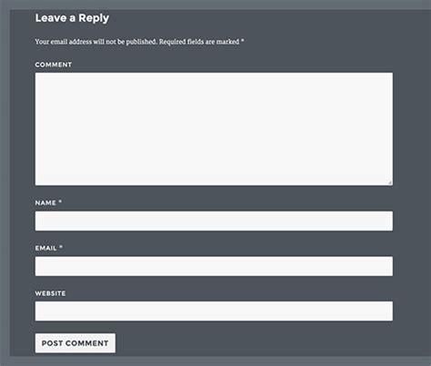 How To Move Comment Text Field To Bottom In WordPress