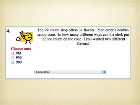 Fundamental Principle Of Counting KEY
